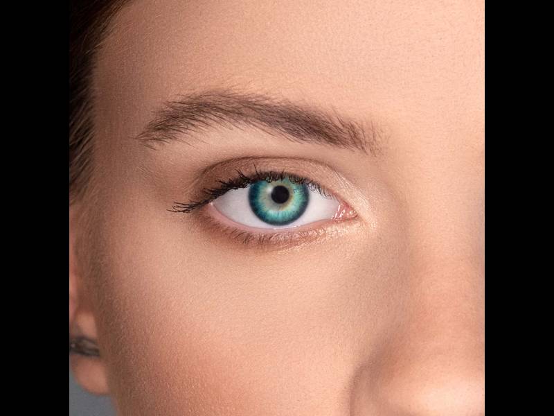 Carribean Aqua FreshLook Dimensions lenses (2 lenses) | Alensa UK