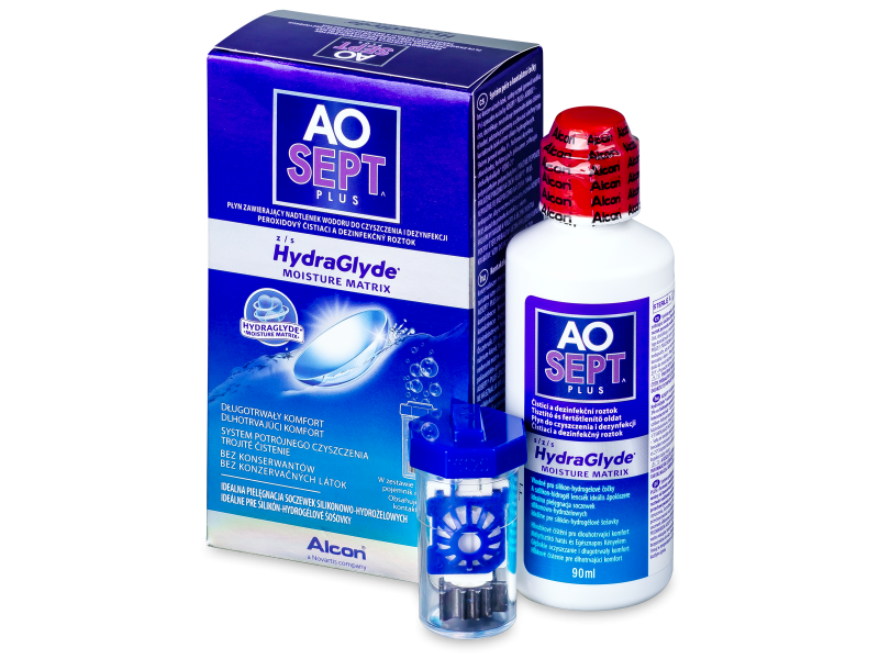 AO SEPT PLUS HydraGlyde Solution 90 ml | Alensa UK